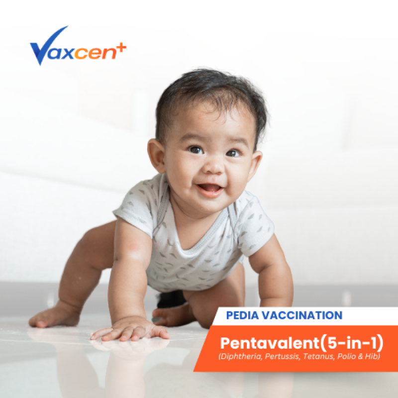 5-in-1 Vaccine (Dtap,IPV,HiB) (Pedia)